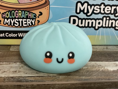 (4) Crazy Fun RMS Mystery Squishy Bao Bun Dumplings OPENED Holographic ...