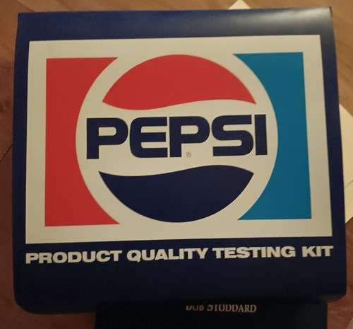 Vintage Pepsi-Cola Product Quality Testing Kit Ensure Good Fountain ...