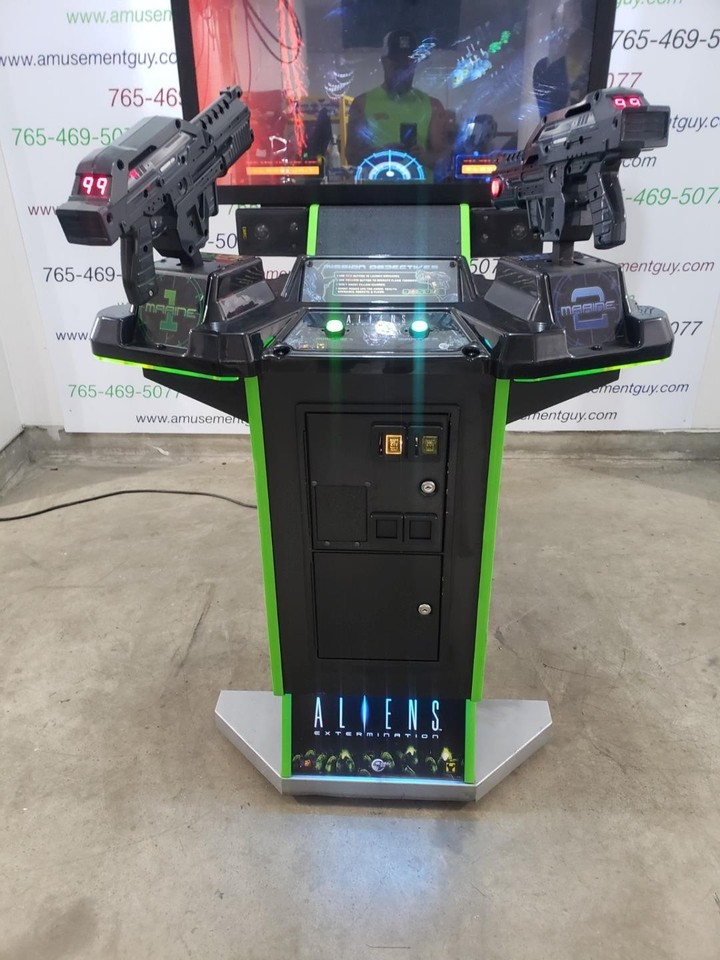 Aliens Extermination by Global VR COIN-OP Arcade Video Game | eBay