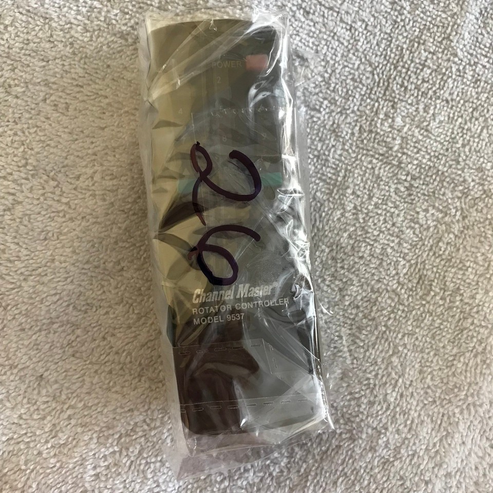 Channel Master Rotator Controller Model 9537 Antenna Remote Black | eBay