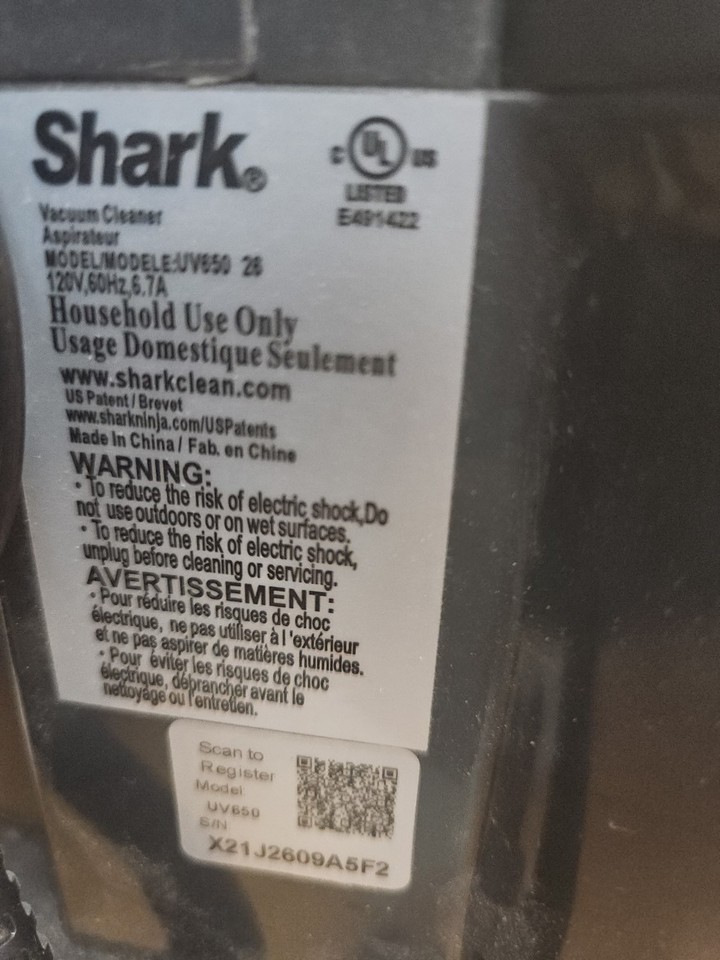 Shark Navigator Lift-Away Upright Vacuum UV650 | eBay