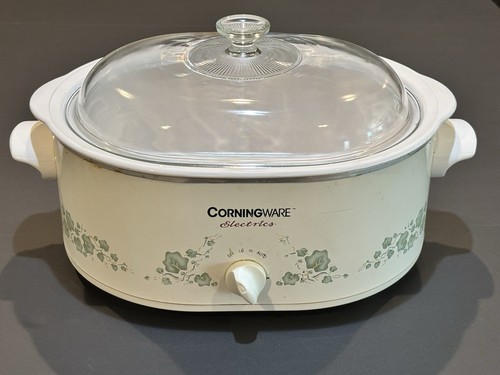 CorningWare Electrics 6 qt Crock Pot Slow Cooker Callaway SCO-150 Rare ...