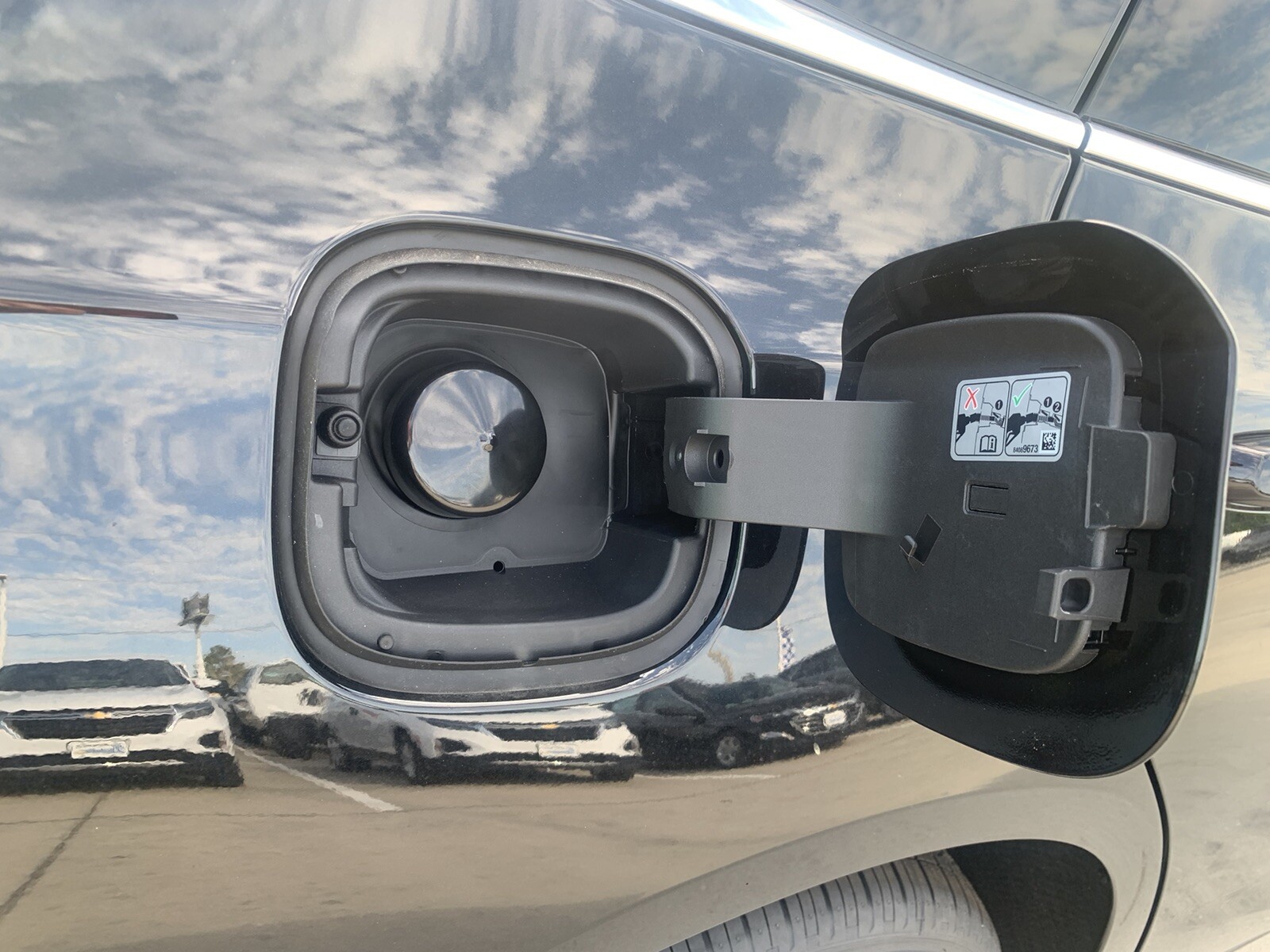 GM gas cap dust dirt cover 2017 - 2025 GMC, Chevrolet, Buick, Cadillac ...