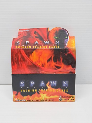 Spawn The Movie Premium Trading Card Pack 1995 - Factory Sealed 10 packs + Box | eBay