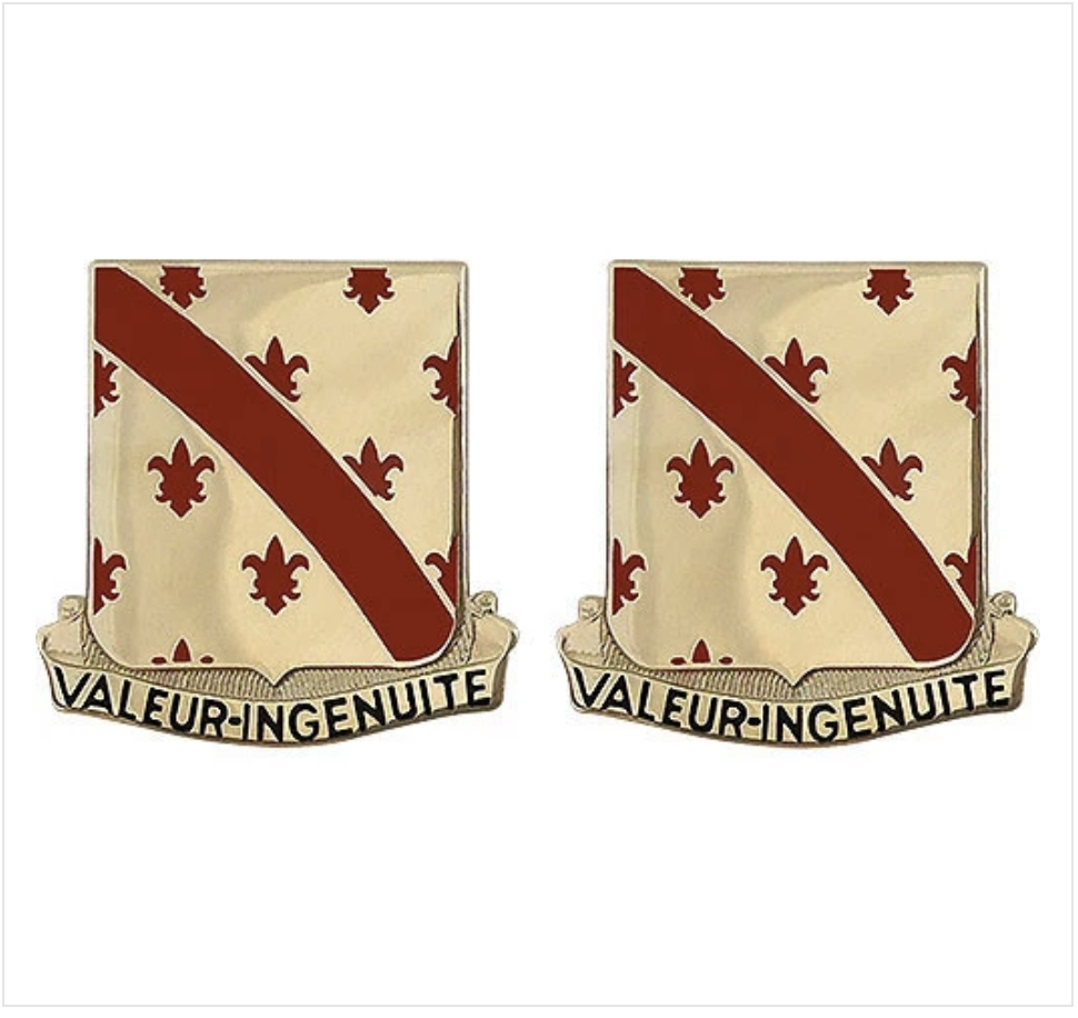 GENUINE U.S. ARMY CREST: 70TH ENGINEER BATTALION - VALEUR-INGENUITE | eBay