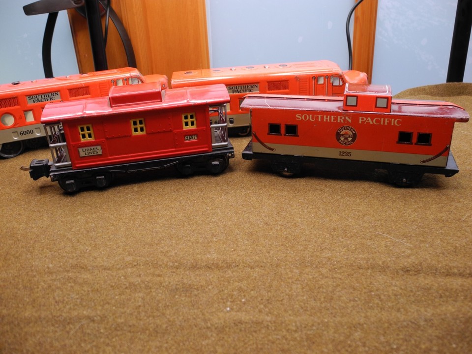 Marx Marlines SOUTHERN PACIFIC#600, Electric Train Set Tin Litho+ ...