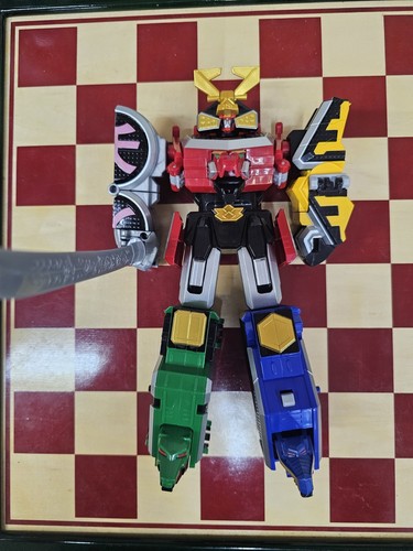 SAKUKARE Power Rangers Samurai Sentai Shinkenger DX Shinken Oh Megazord ...