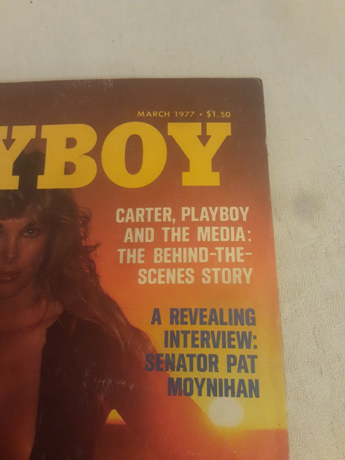 PLAYBOY MARCH 1977 Susan Kiger Nicki Thomas Pat Moynihan Lillian Muller | eBay