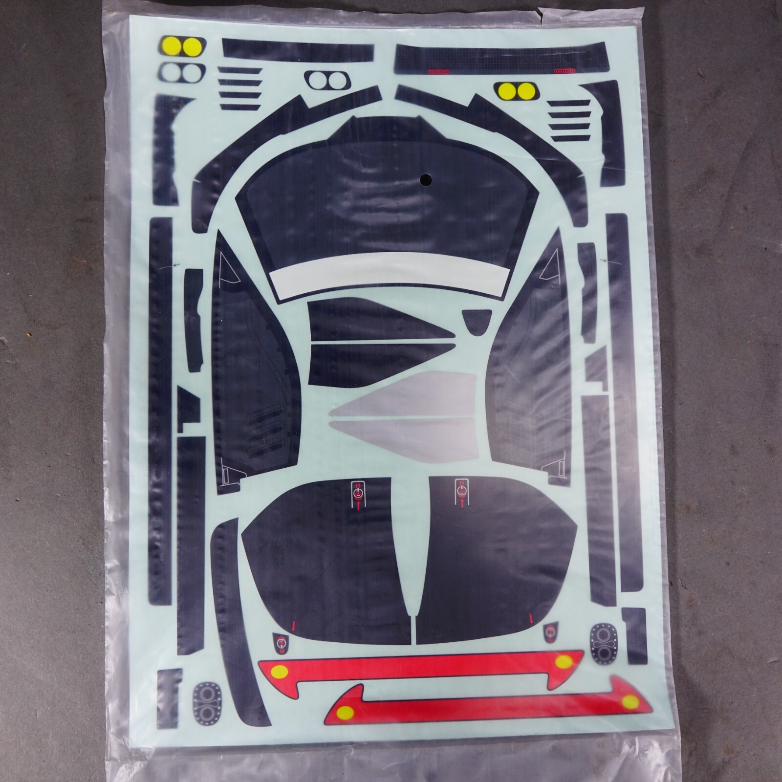 1/10th RC Car Window Decal Sheet | eBay
