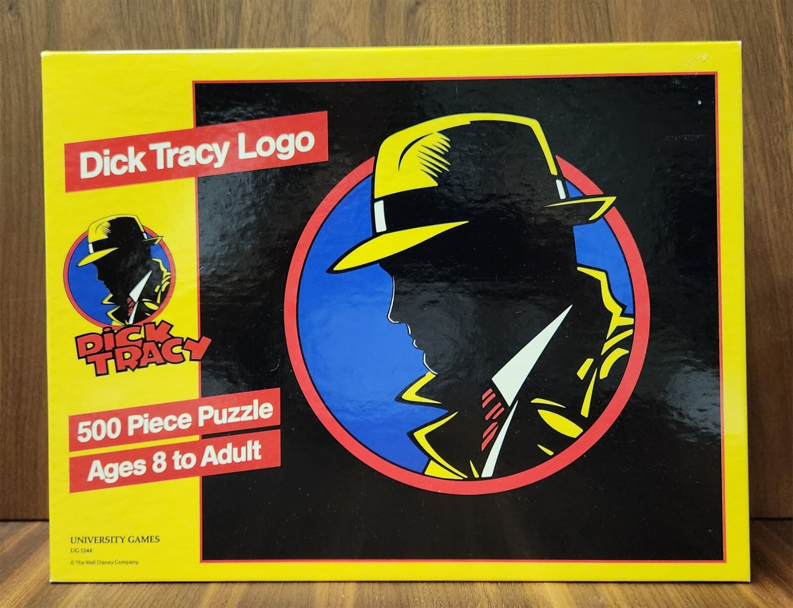 Vintage Disney ~~ DICK TRACY Logo 500 Piece Jigsaw Puzzle ~~ Factory Sealed Box | eBay