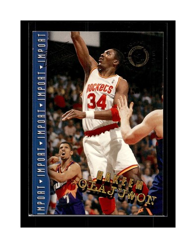 1994-95 Stadium Club Houston Rockets Basketball Card #301 Hakeem ...