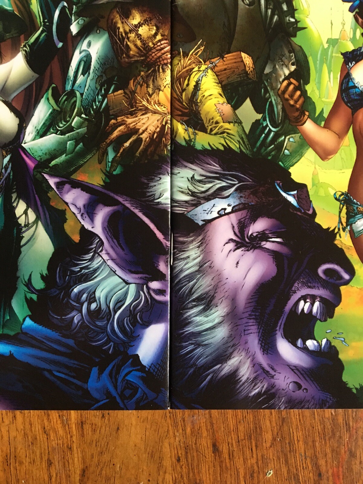 Zenescope Oz 1 Retailer Incentive Exc Wraparound Ebas Ruffino Grimm ...