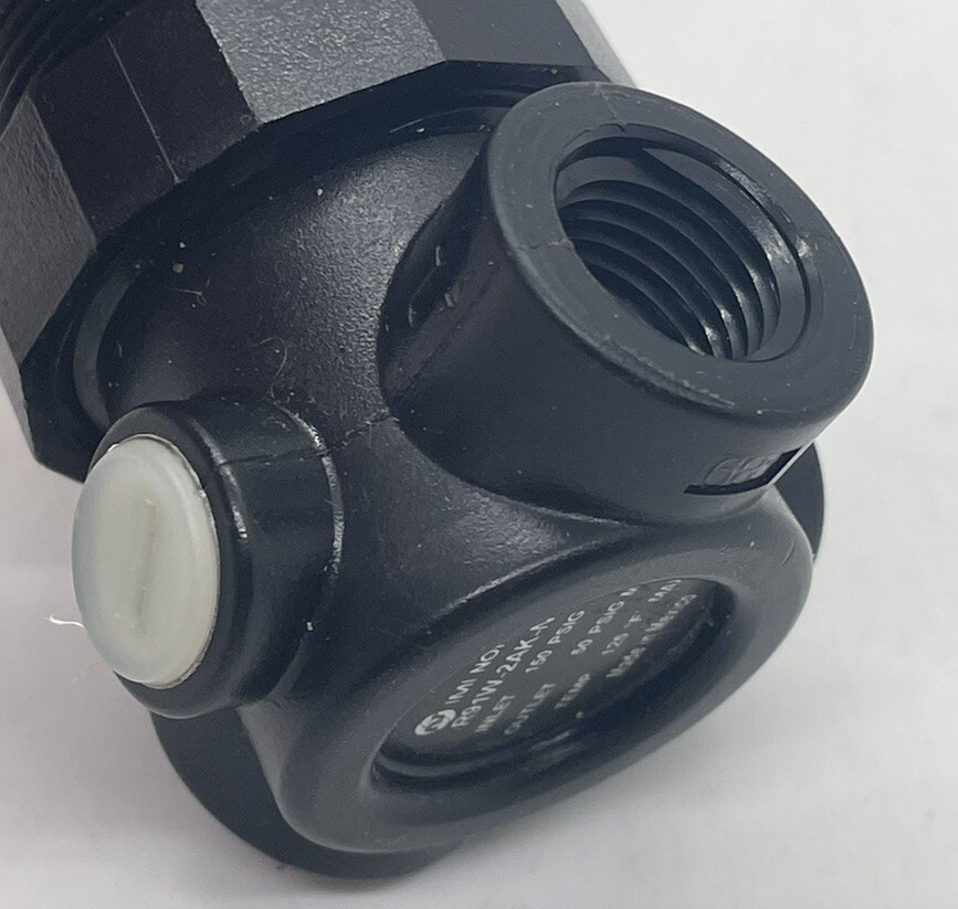 IMI Norgren Air Regulator 1/4" Ports w/ Side Plugs 150psi/50psi **PRE ...