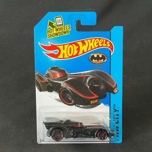 HOT WHEELS BATMOBILE #63/250 HW CITY BATMAN CAR BLACK ***BRAND NEW ...