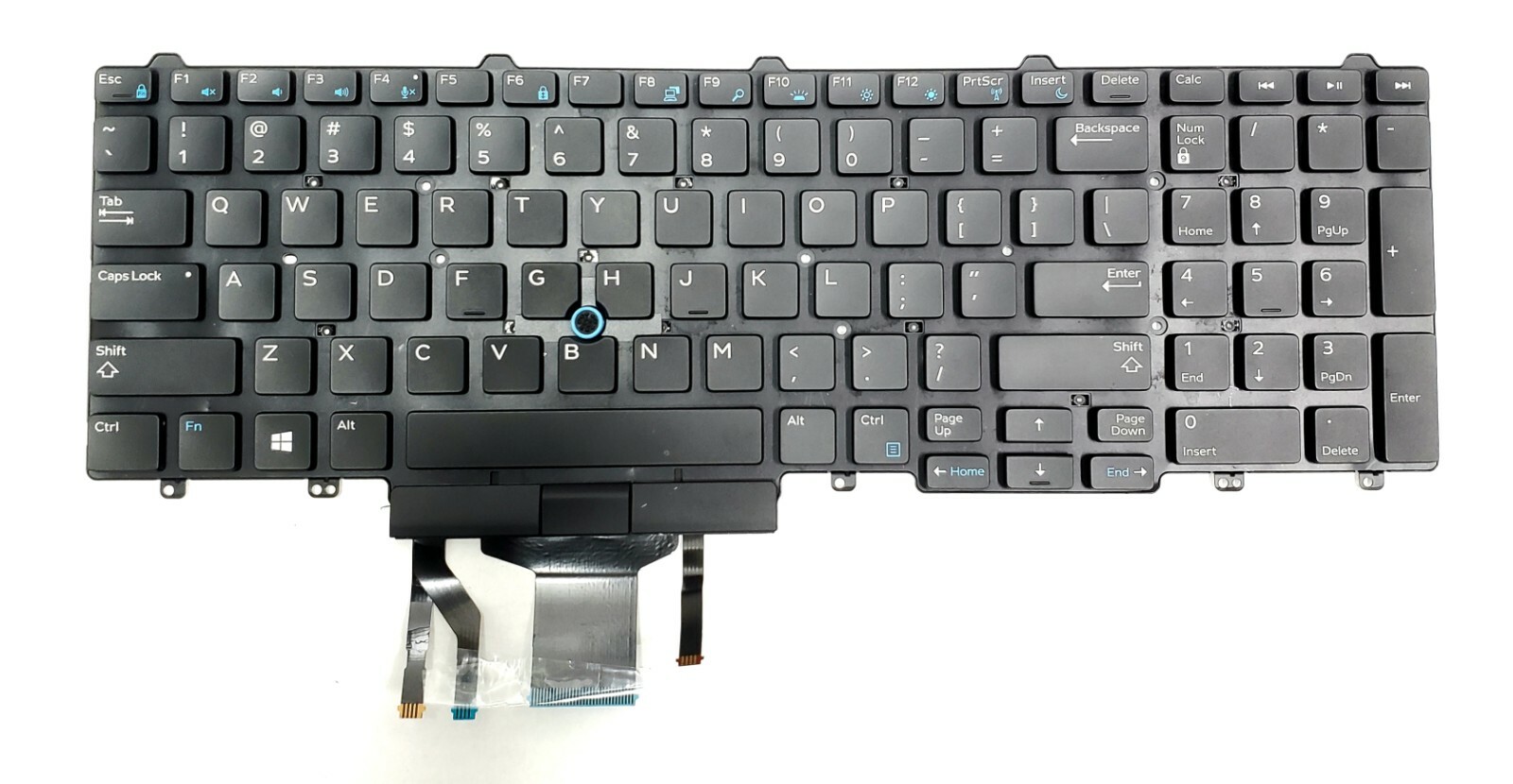 New Keyboard Dell Latitude E5550 E5570 US Backlit 0383D7 PK1313M4B00 ...