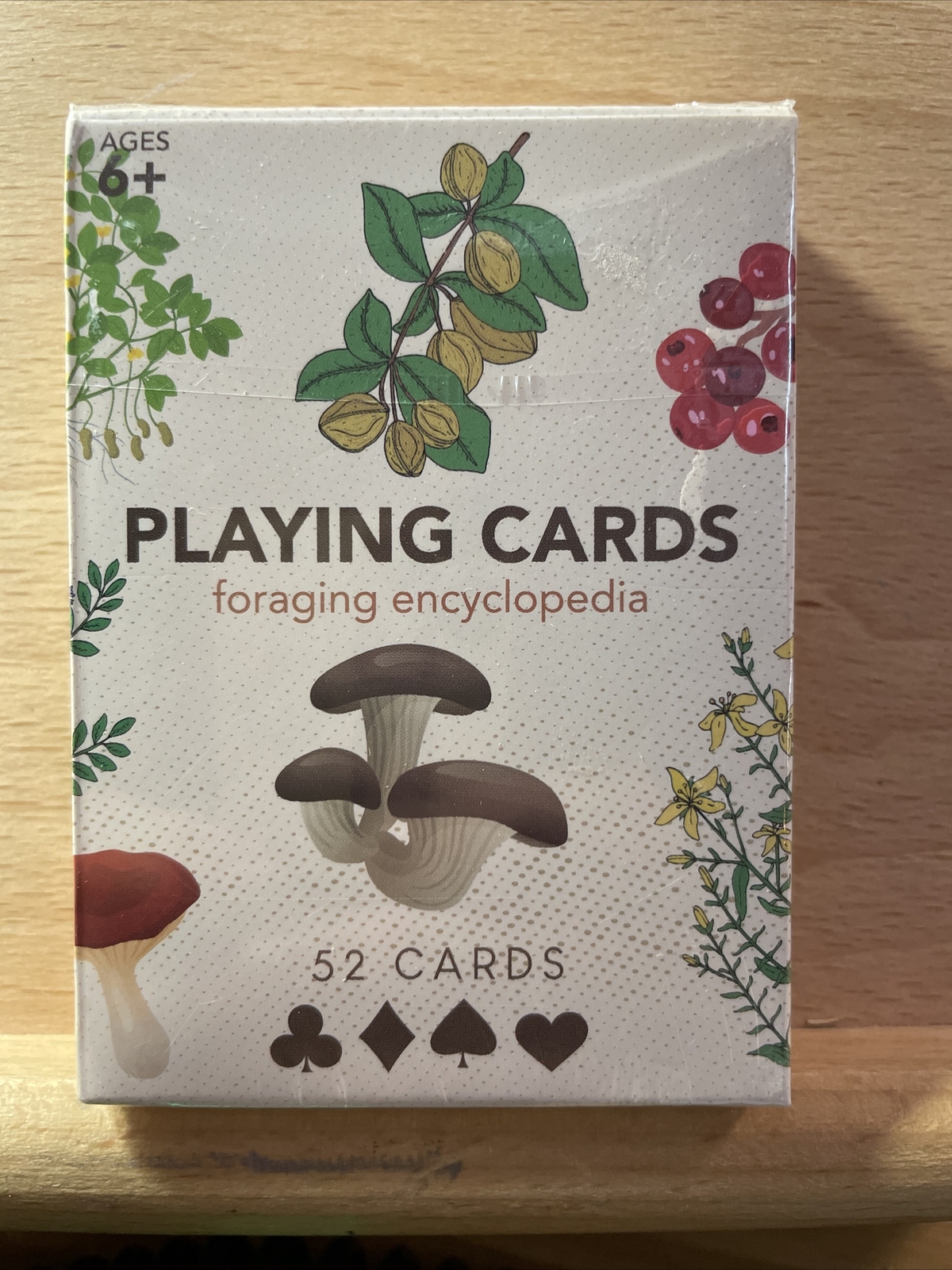 NEW SEALED Foragers Deck of Playing Cards, Mushrooms, Foraging ...