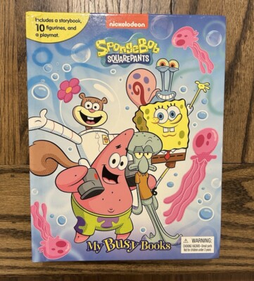 NEW Nickelodeon Spongebob SquarePants 25th Anniversary My Busy Books ...