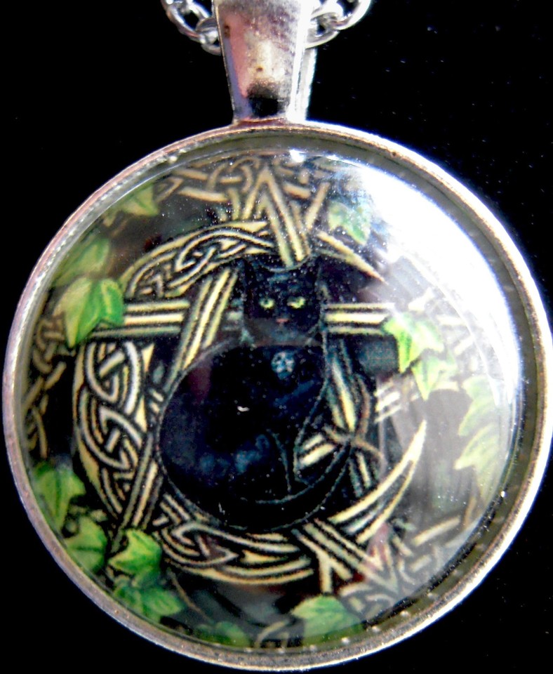 Pentagram Pentacle Celtic Pendant Protection Wicca Druid Pagan 18-19 ...