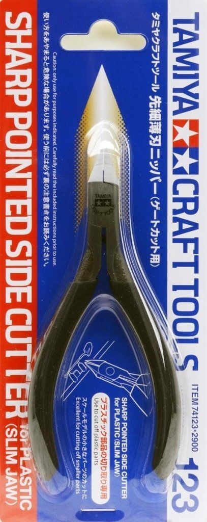 Tamiya 74035 Sharp Pointed Side Cutter Nipper Slim Jaw Tool Hobby USA ...