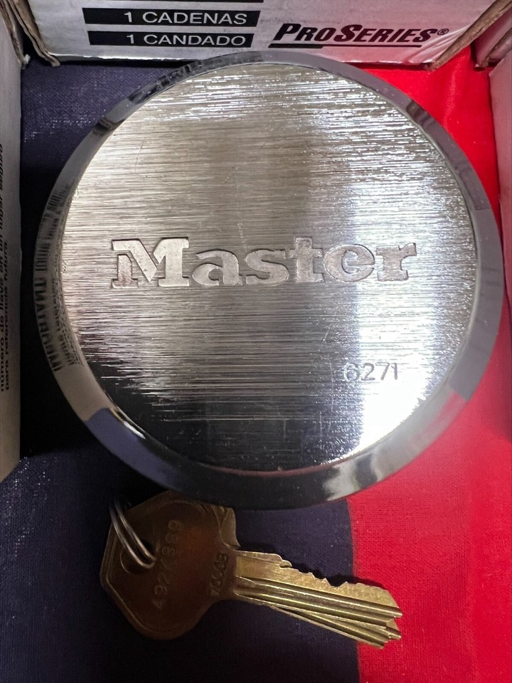 Lot of 7 - Master Lock Hidden Shackle Padlocks - Trailer/Vending Locks ...