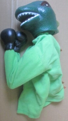 Vintage Rojus Komodo Dragon Lizard Punchosaurus Godzilla Boxing ...