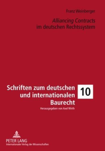 Schriften Zum Deutschen Und Internationalen Bau-, Umwelt- Und ...