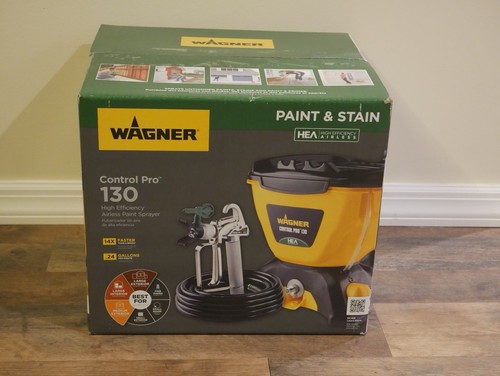 Wagner Control Pro 130 Paint & Stain Sprayer HIGH EFFICIENCY AIRLESS | eBay
