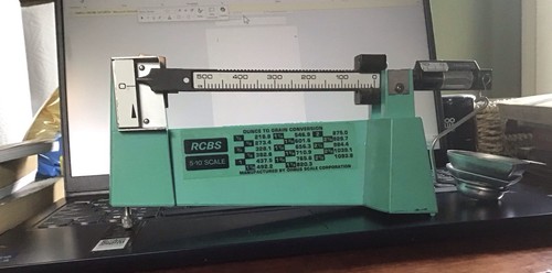 RCBS 5-10 Powder Reloading Balance Beam Scale | eBay