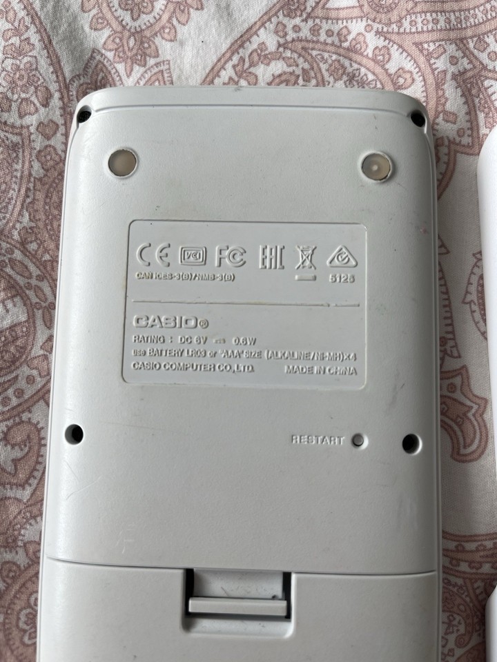 Casio FX-CG50 Advanced Graphic Calculator for A-Level Maths and Further ...