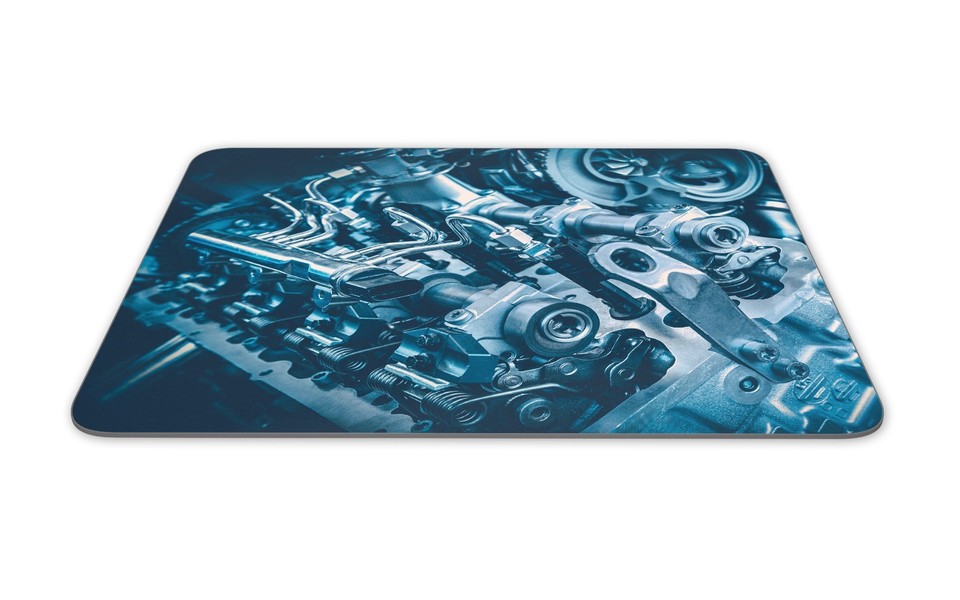 Cool Motor Engine Mouse Mat Pad - Car Bike Dad Brother Uncle Gift ...