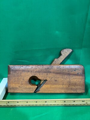 MOLDING PLANE, RABBIT PLANER HAND ANTIQUE WOOD CARPENTER #12 BX26 | eBay