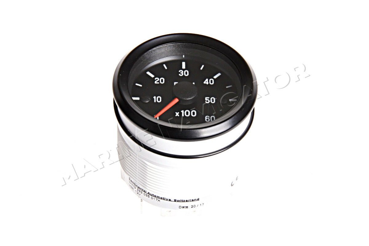 VDO Rev-Counter Tachometer Gauge 6000 RPM 52mm 2" 12V 333-035-017G | 90 ...