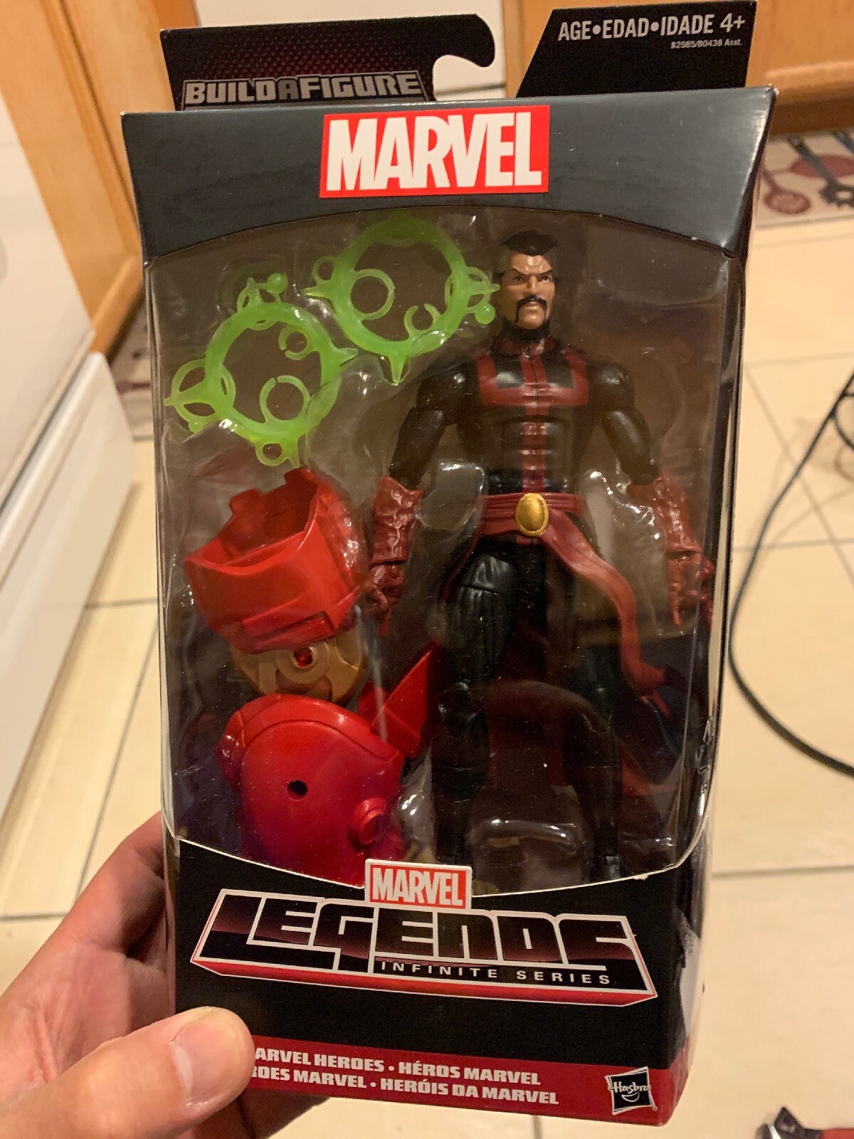 Hasbro Marvel Legends Infinite Series Dr Strange Build a Figure ...