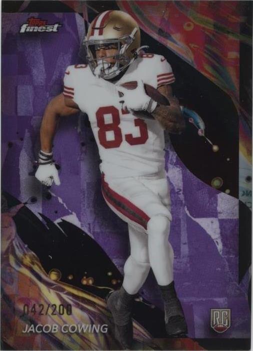 2024 Topps Finest - Uncommon Jacob Cowing #200 Purple Refractor /200 ...