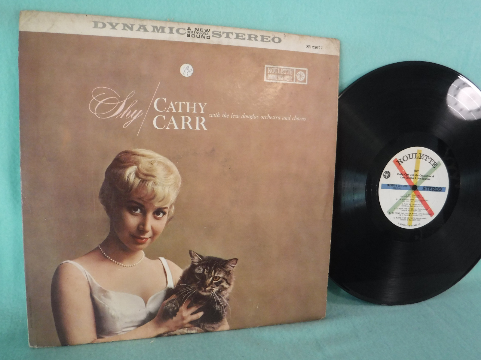 Cathy Carr, Shy, Roulette Records SR 25077, 1959, Pop, Female Vocal | eBay