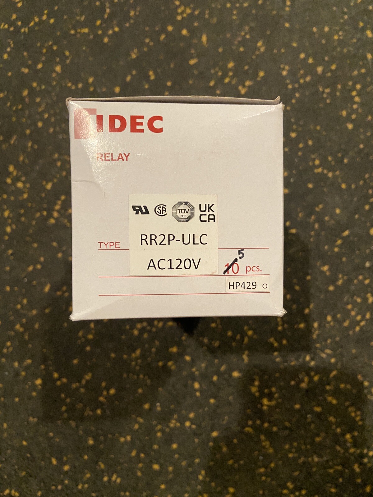 IDEC Relay Rr2p-ulc AC 120v 50/60hz for sale online | eBay
