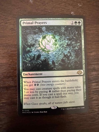 Primal Prayers Modern Horizons 3 Foil Rare | eBay
