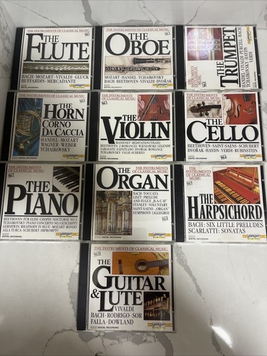The Instruments of Classical Music - CD 10 Discs Complete Set Mint ...