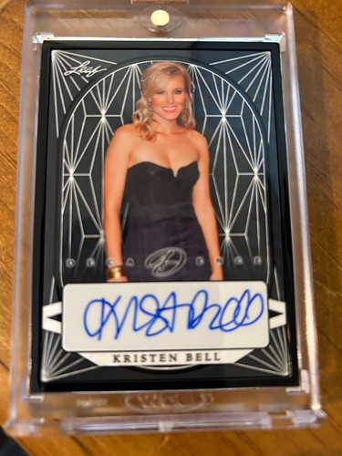 POP CENTURY KRISTEN BELL AUTHENTIC AUTOGRAPH CARD 6/7 | eBay