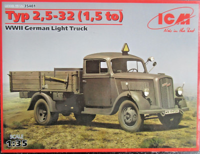 Bausatz 1:35 ICM LKW der Wehrmacht Art Nr 35401 | eBay.de