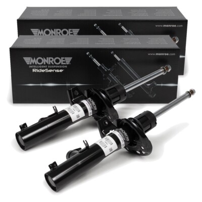 FOR VW GOLF MK7 2013-2020 FRONT SHOCK ABSORBERS MONROE ELECTRONIC ...