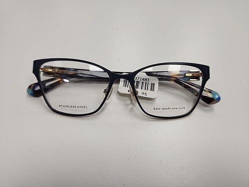 Kate Spade Ivie NAVY GOLD 52-16 Metal Spring Hinge | eBay