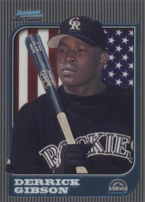 1997 Bowman Chrome - Derrick Gibson #179 International for sale online ...