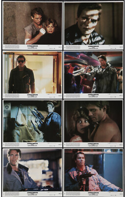 THE TERMINATOR original 1984 lobby color still photo set ARNOLD ...