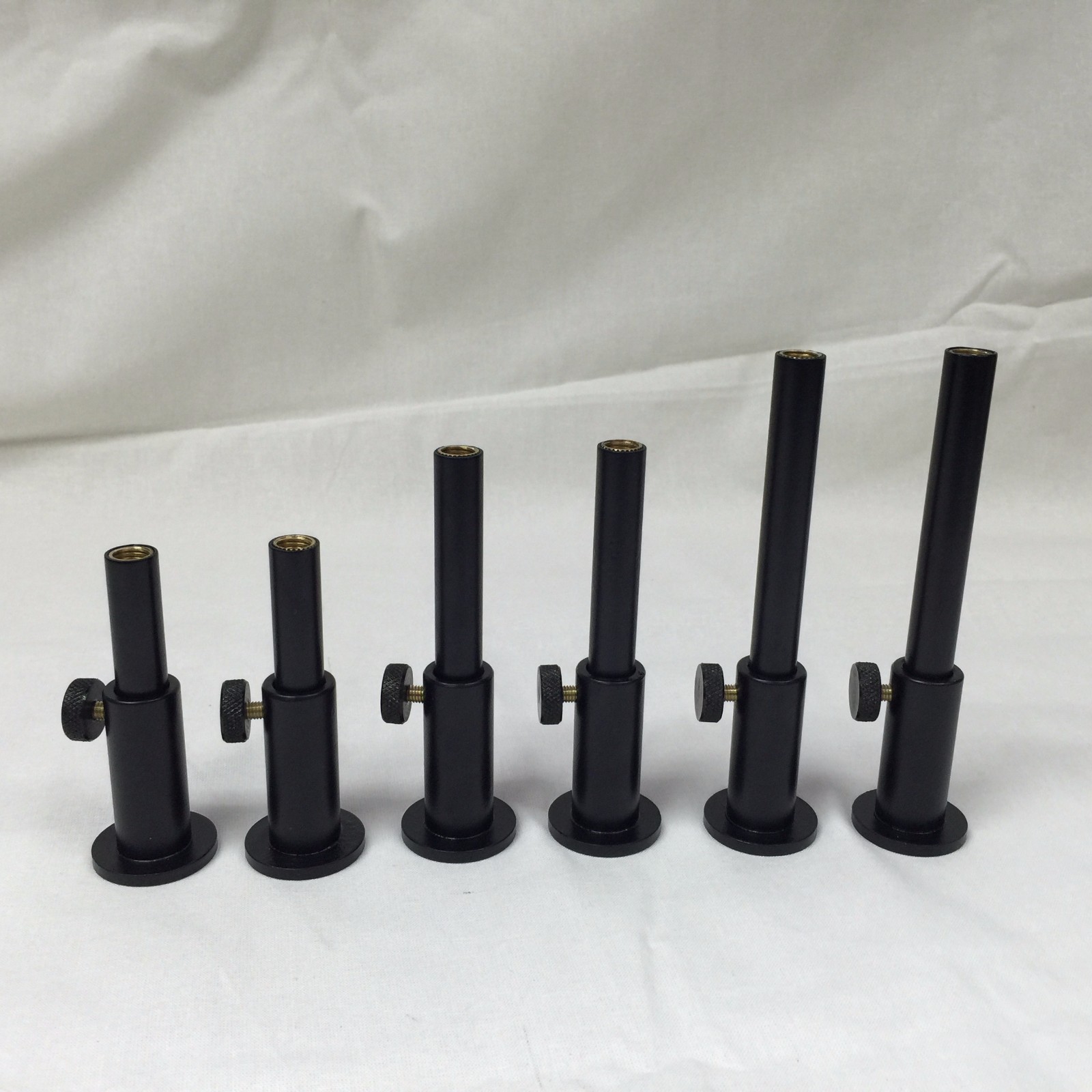 New Carp Fishing Black Aluminium stage stands + Inserts 3" 4" or 5 ...