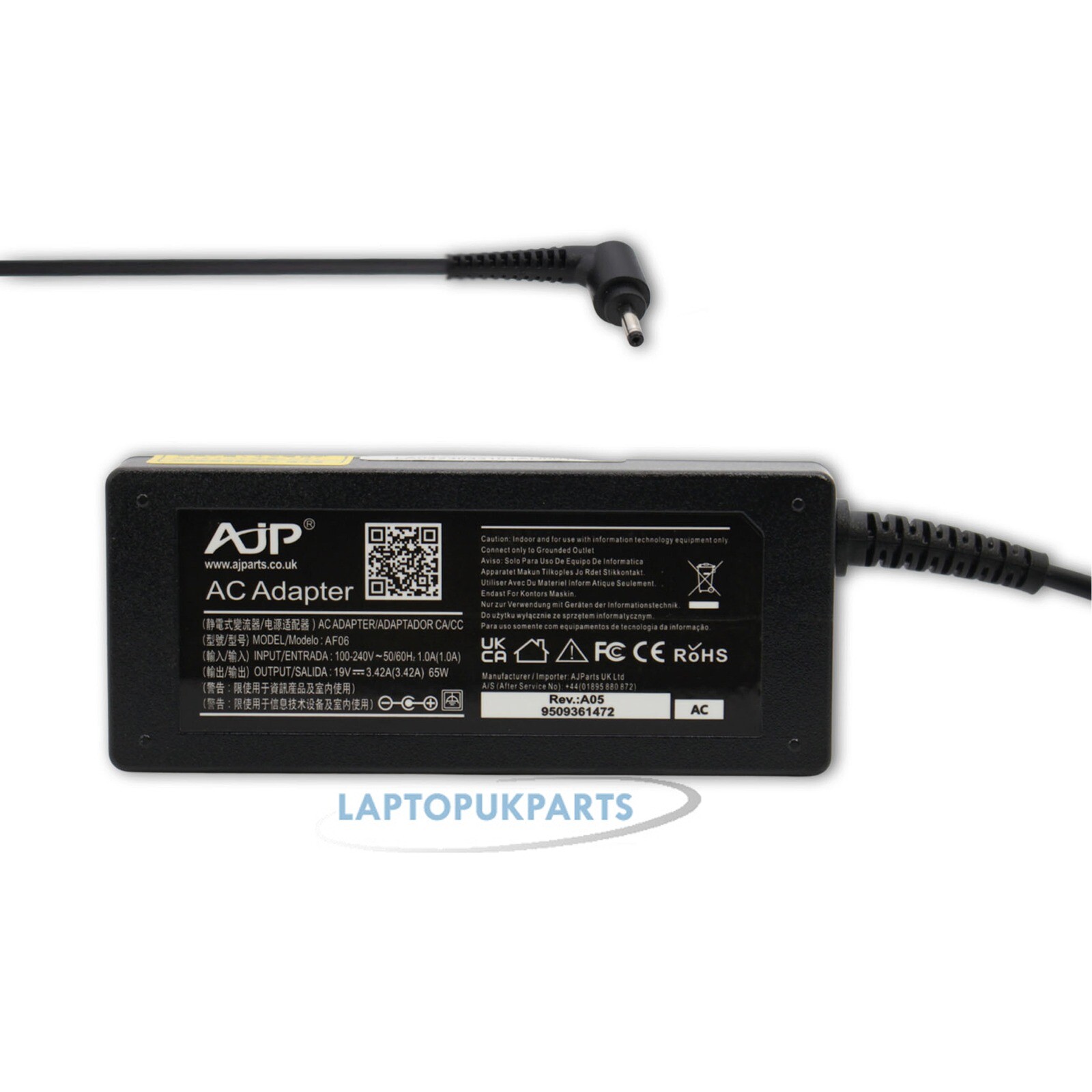 Replacement For Acer TravelMate Vero TMV15-51-57PP 65W Laptop AC ...