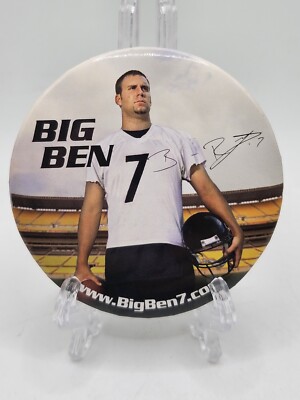 Ben Roethlisberger Pittsburgh Steelers Vintage "Big Ben" Pin | eBay