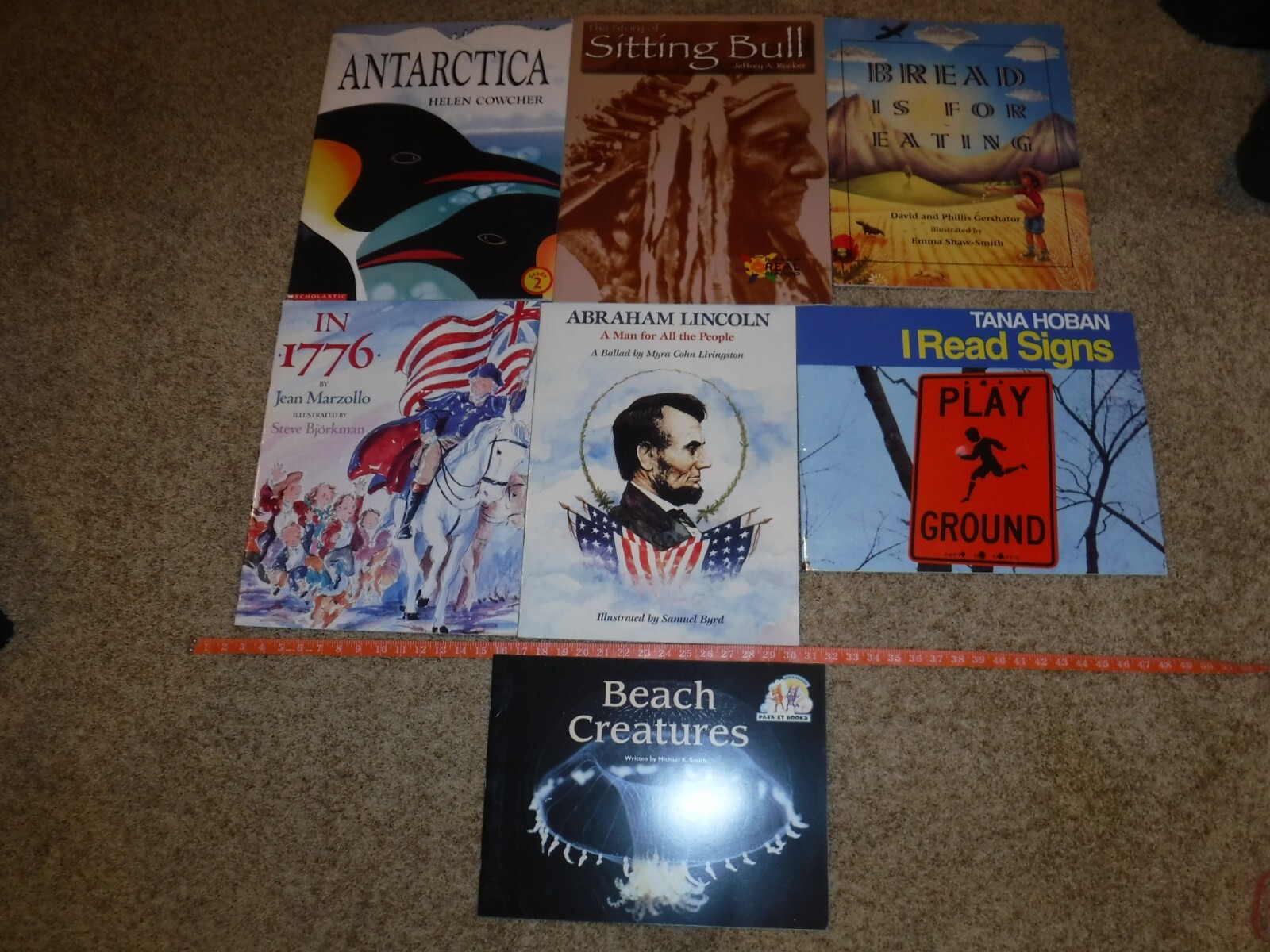 OVERSIZE Read Along Big Books Teacher Classroom Daycare Easel School ...