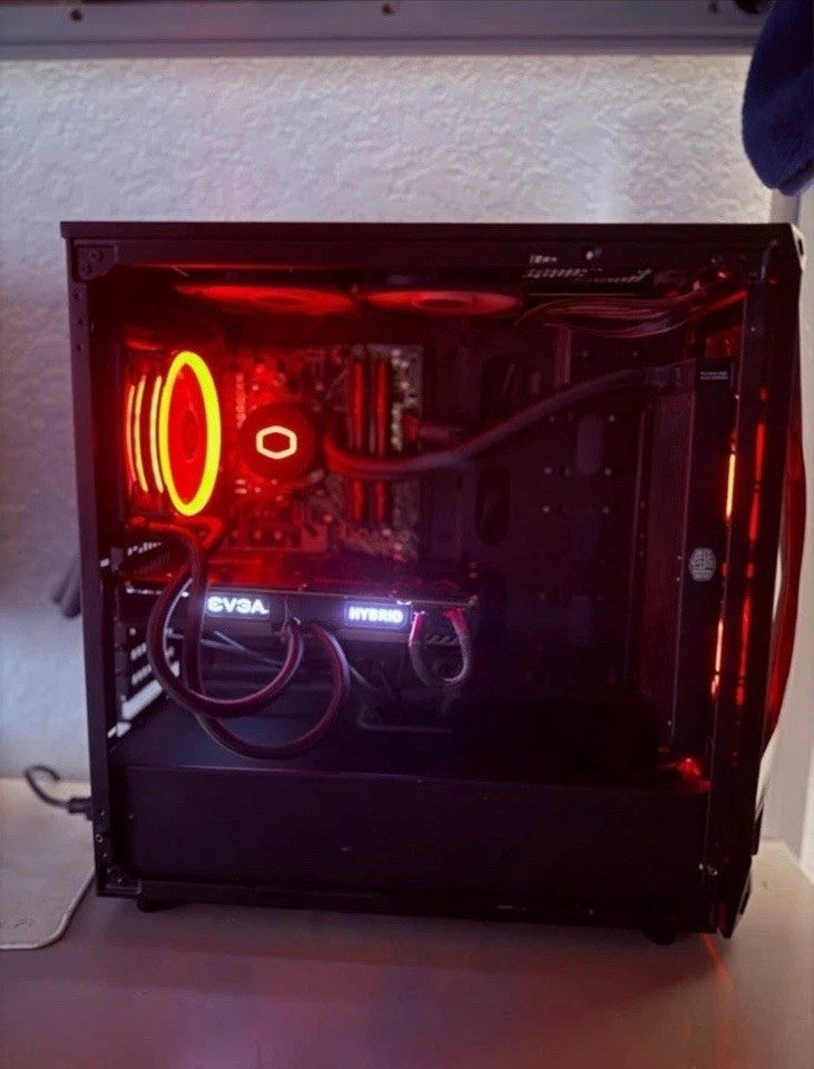 Gaming Pc (Red) | eBay