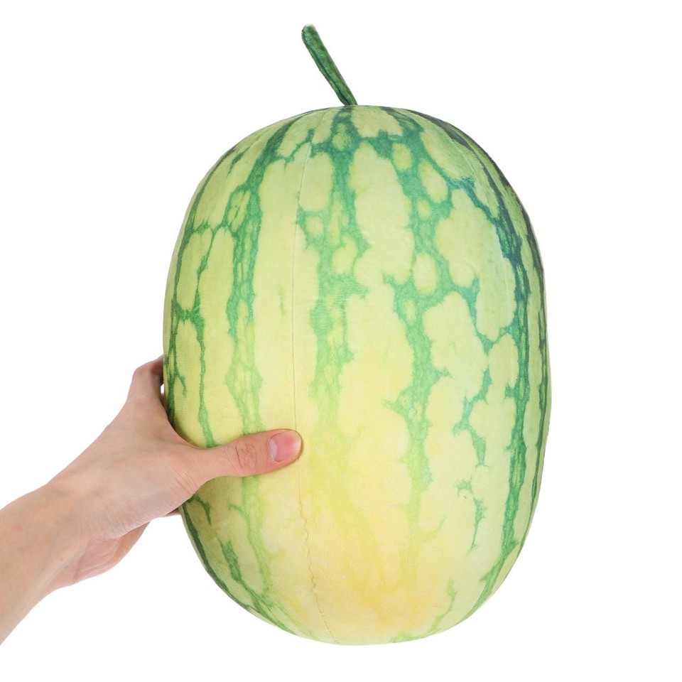 Fake Watermelon Fruit Themed Shaped Cushions Food Plush Toys Throw ...
